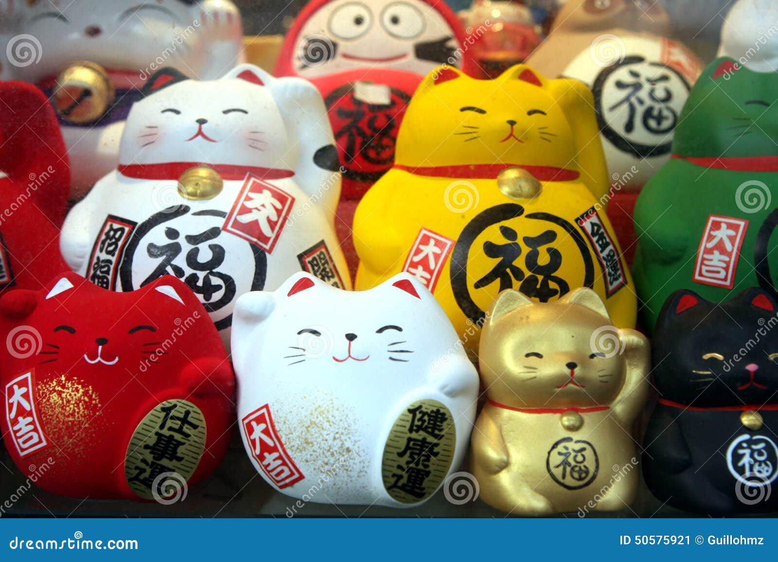 Chinese cats stock image. Image of decoration, display - 50575921