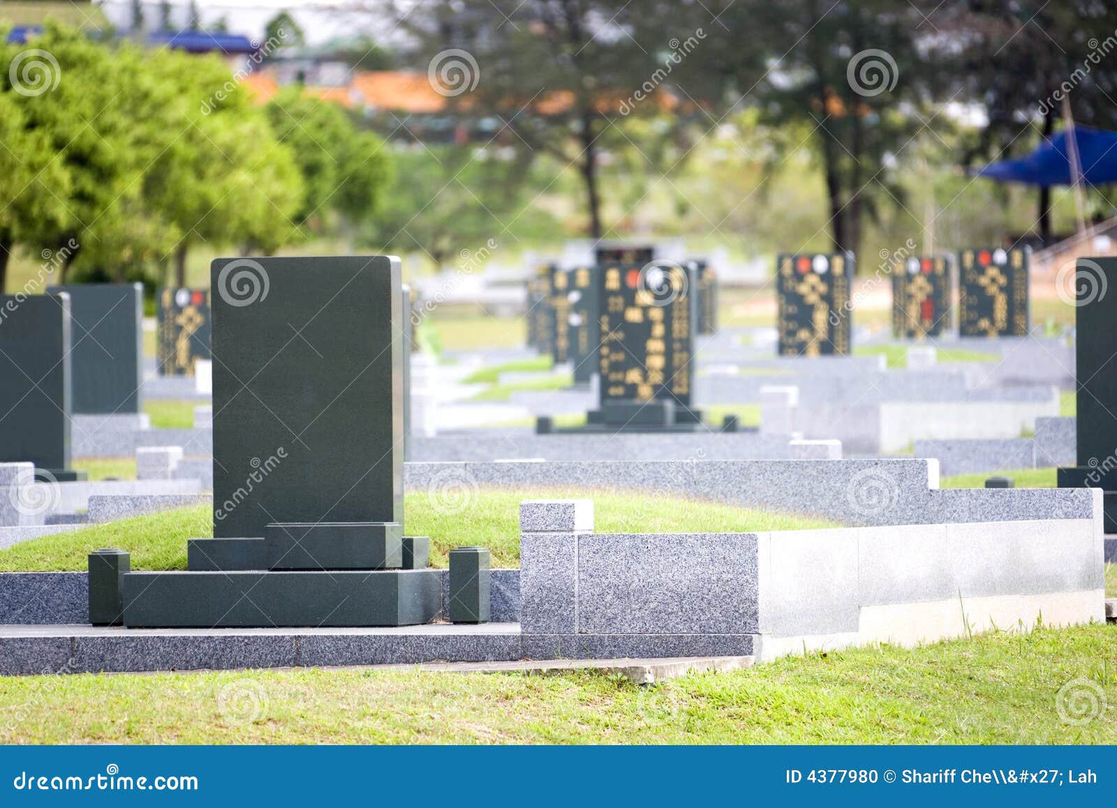 Chinese Cemetary stock photo. Image of graveyard, monument - 4377980