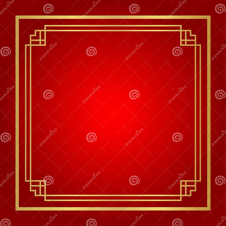 Chinese Certificate Frame Square, Red Background, Certificate Line ... Chinese Certificate Frame Square, Red Background, Certificate Line ...