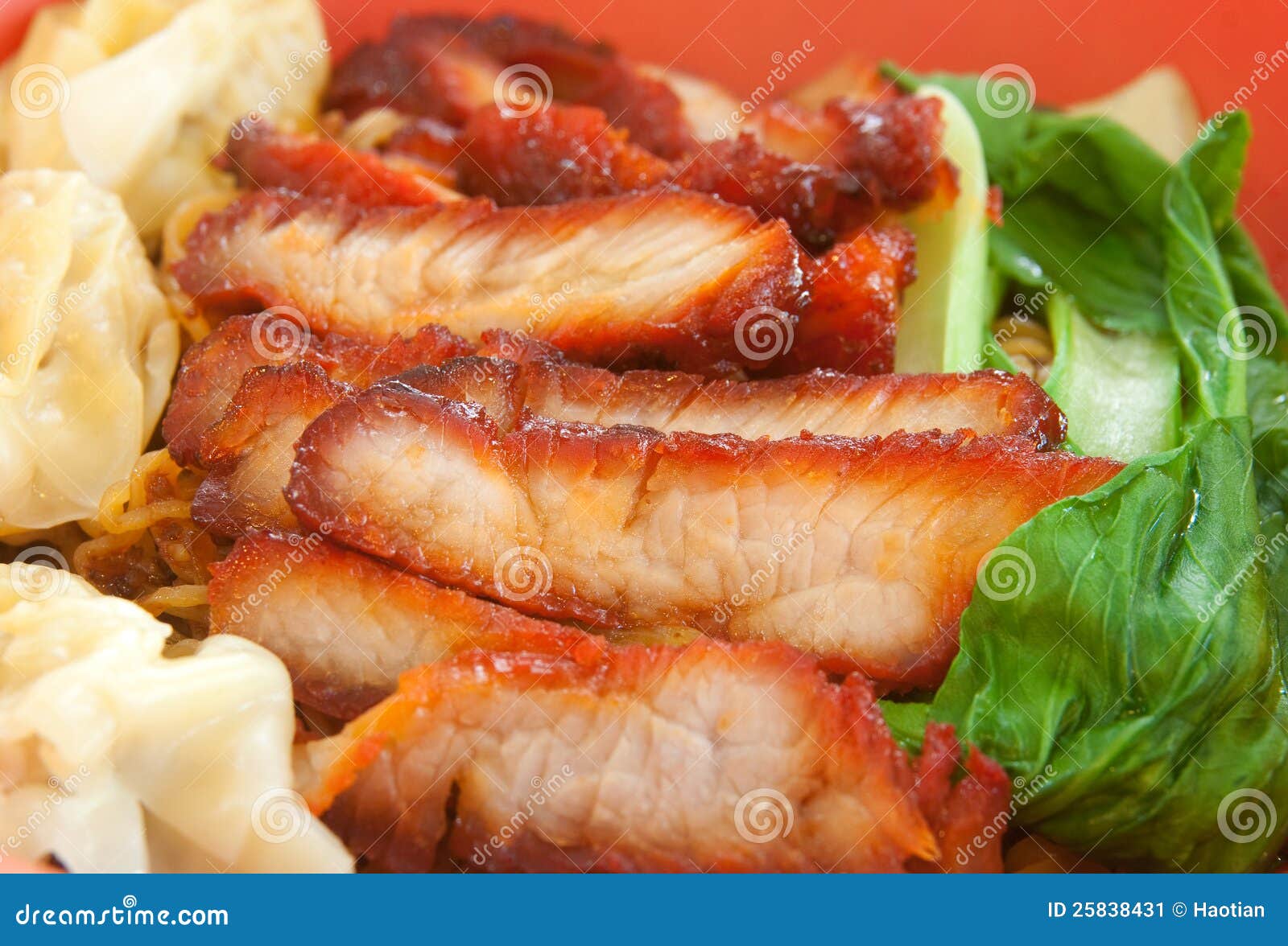 Chinese Char Siew stock image. Image of savory, asia - 25838431