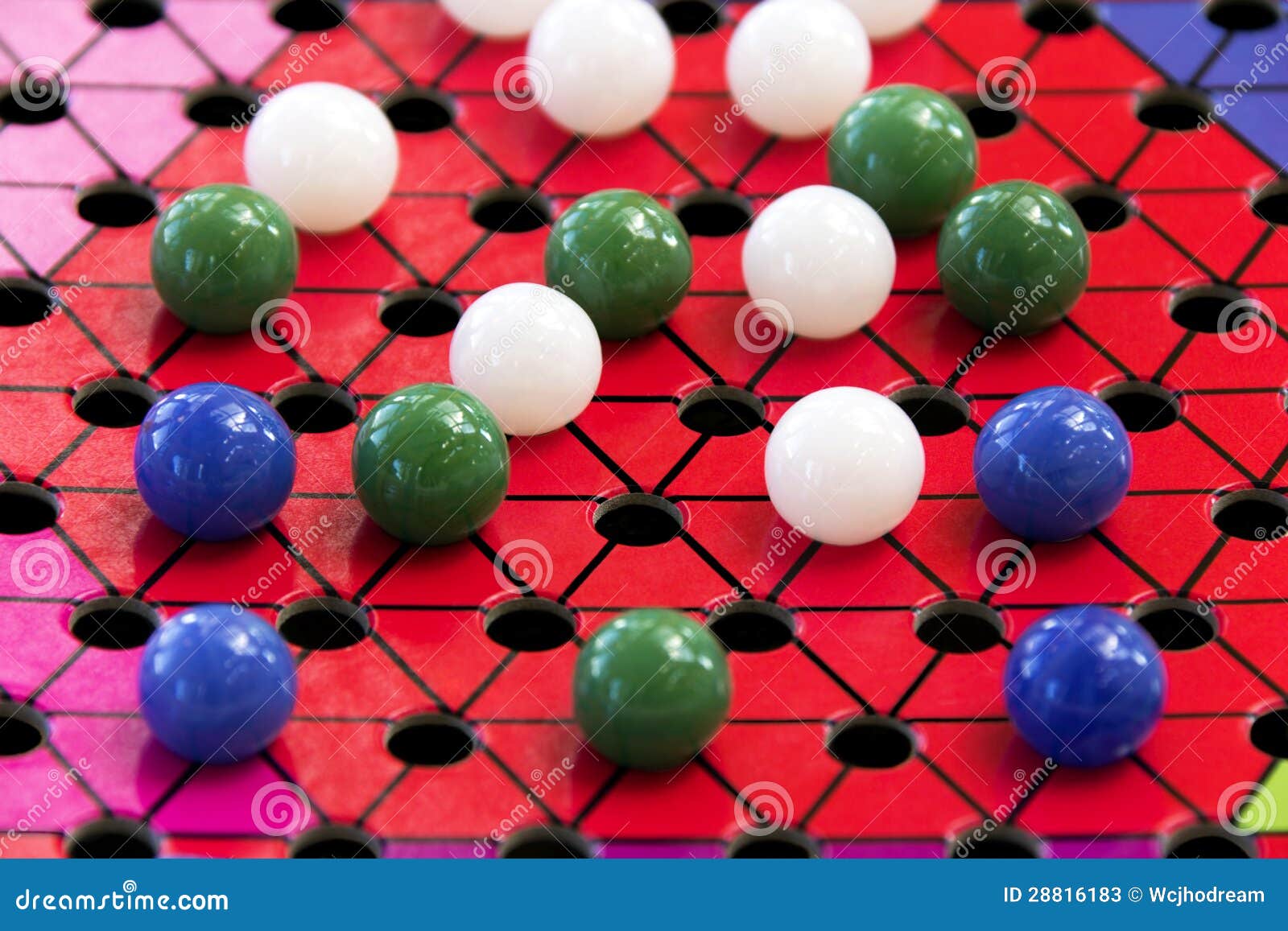 Chinese checkers stock image. Image of painted, multiple - 28816183