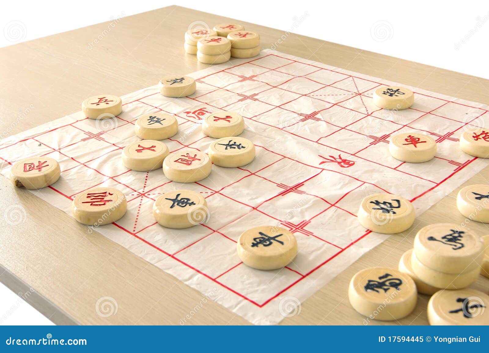 Chinese chess stock image. Image of board, chinatown - 17594445