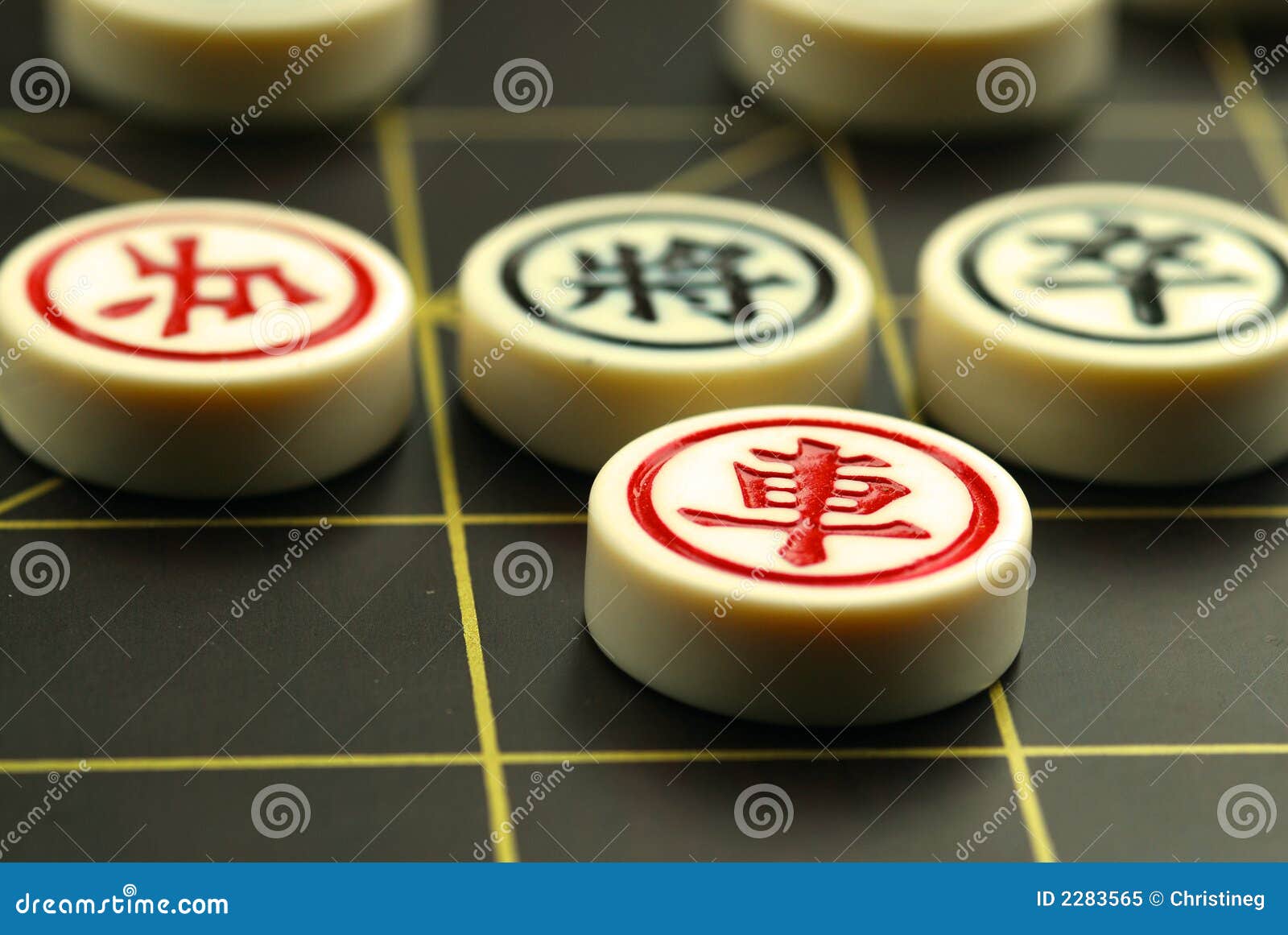 Chinese chess stock image. Image of chinese, competition - 2283565
