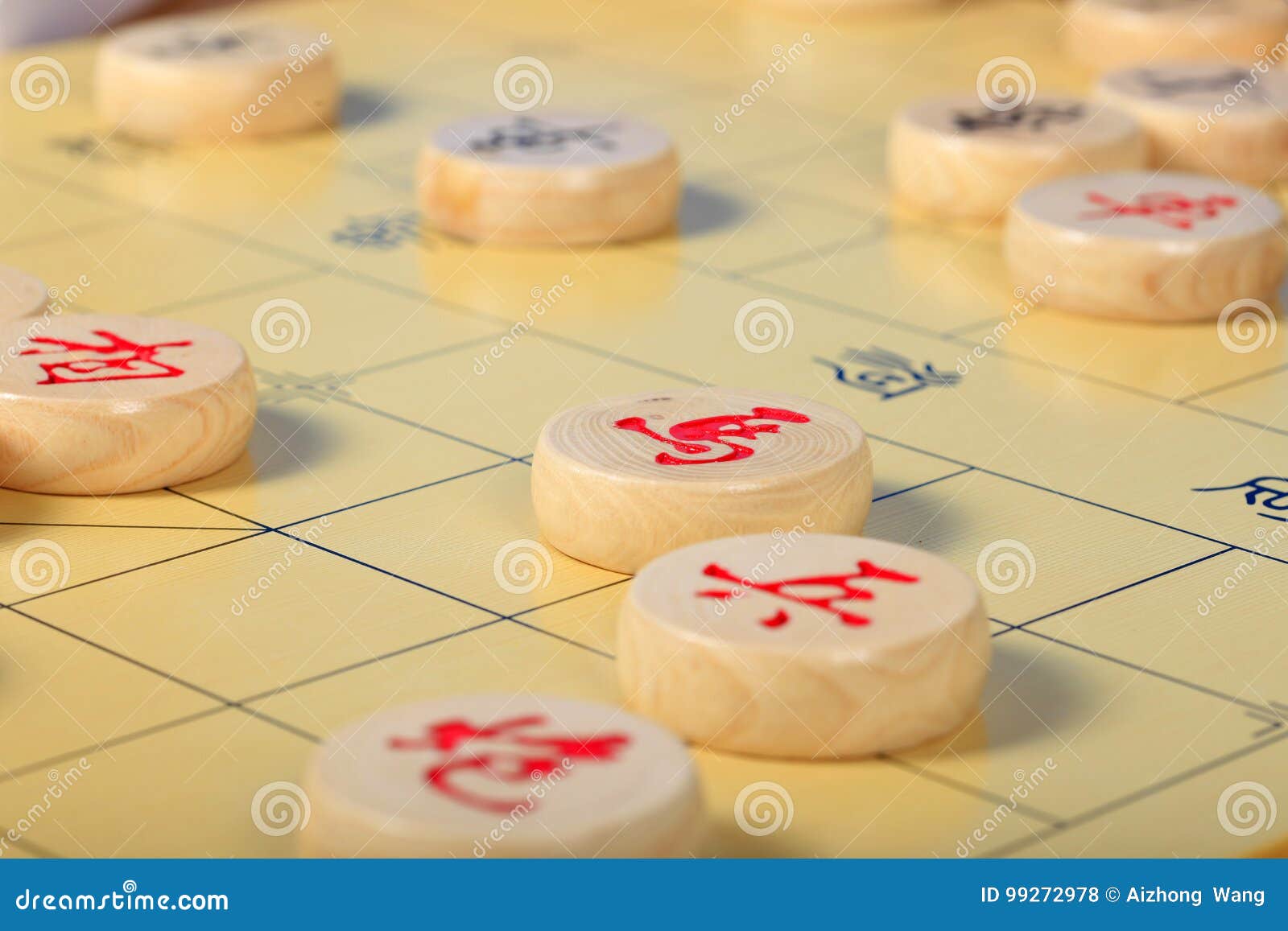 Chinese chess stock photo. Image of skill, competition - 99272978