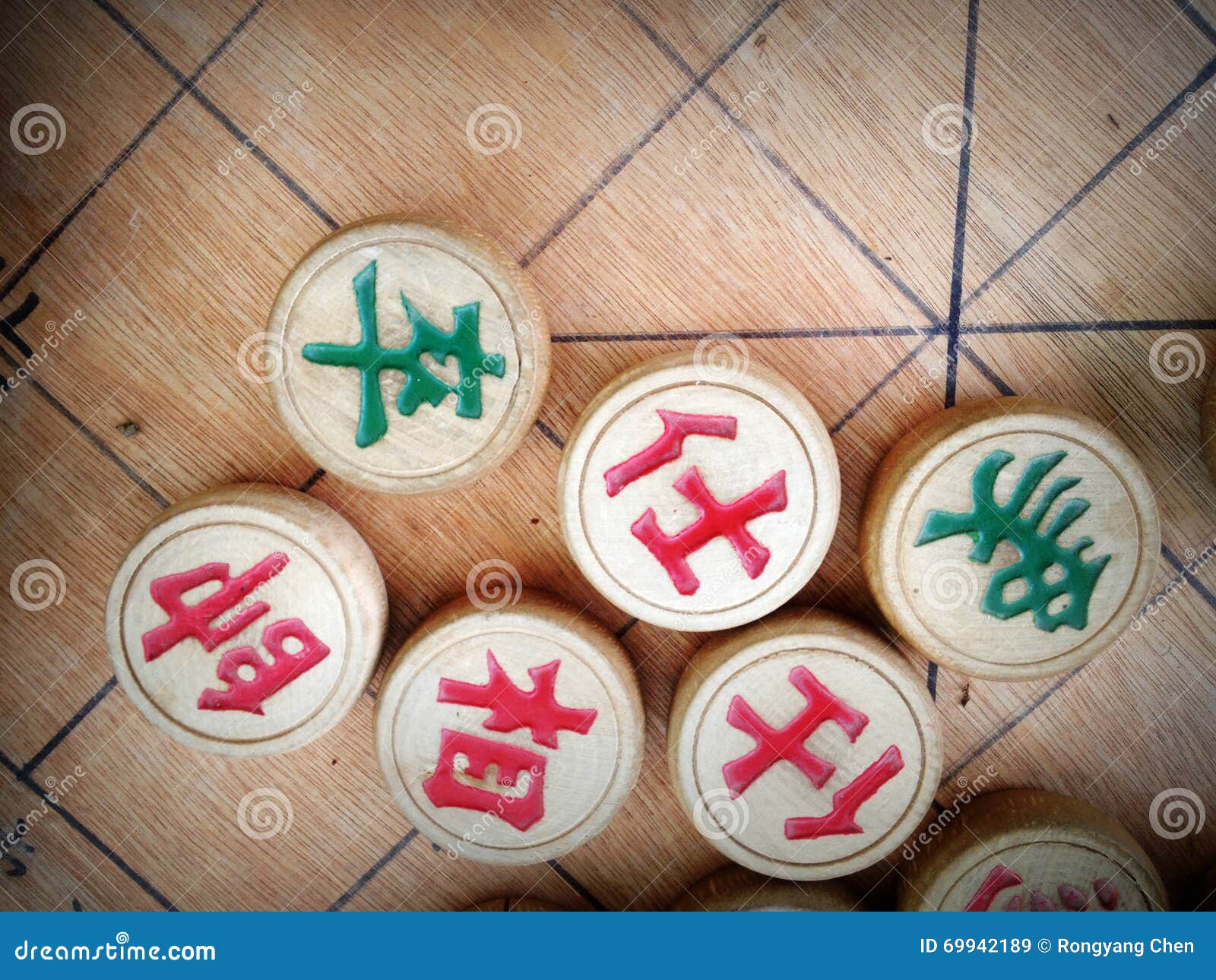 Chinese chess stock image. Image of cultural, asia, piece - 69942189