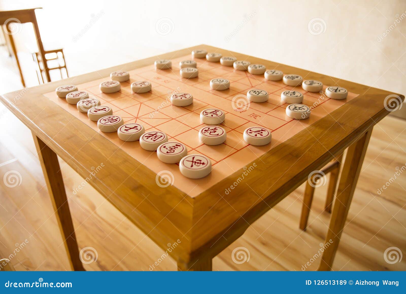 Chinese chess stock image. Image of intellect, leisure - 126513189
