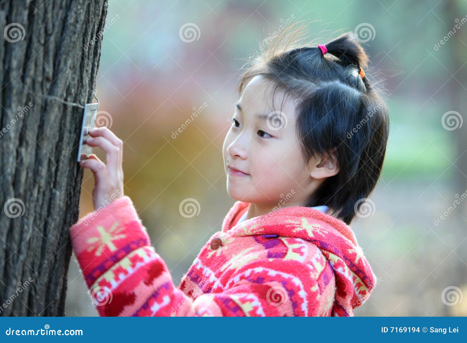 Chinese child stock photo. Image of beautiful, youth, tree - 7169194