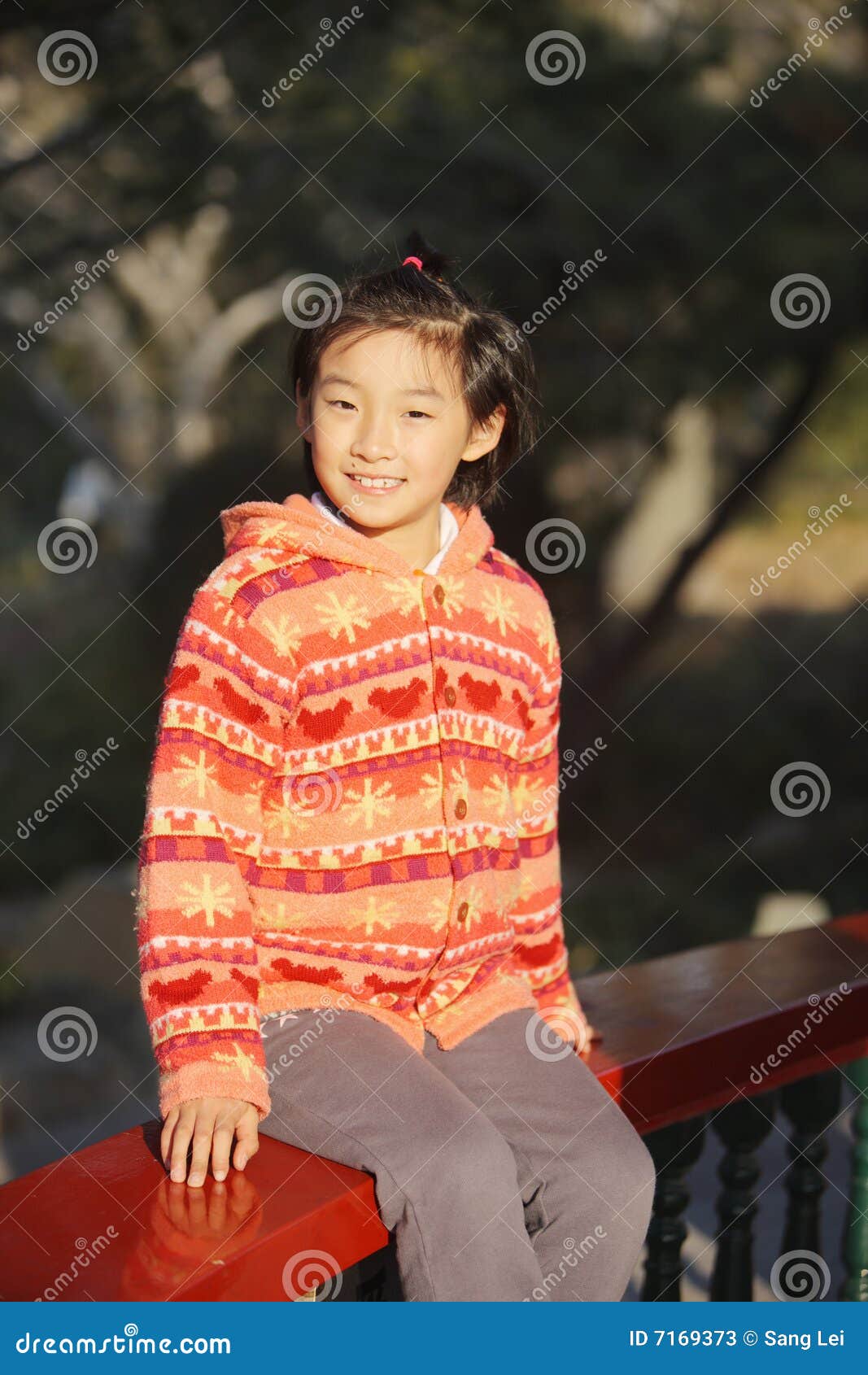 Chinese child stock image. Image of park, young, outdoor - 7169373