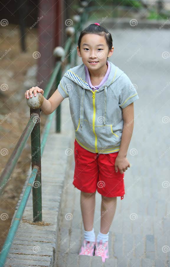 Chinese child climb stock image. Image of female, chinese - 10798487