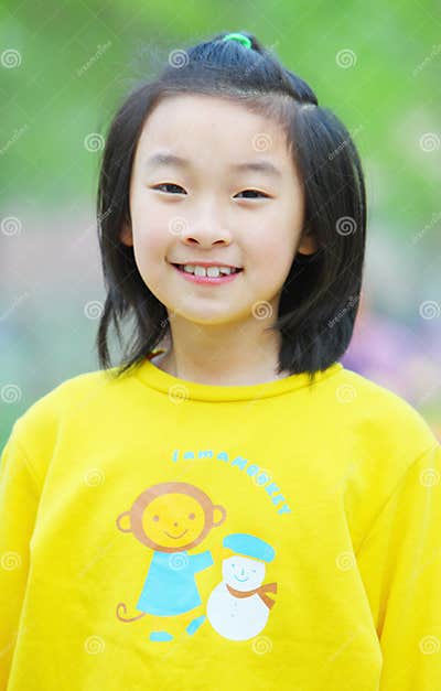 Chinese child smile stock photo. Image of childhood, daughter - 8928756