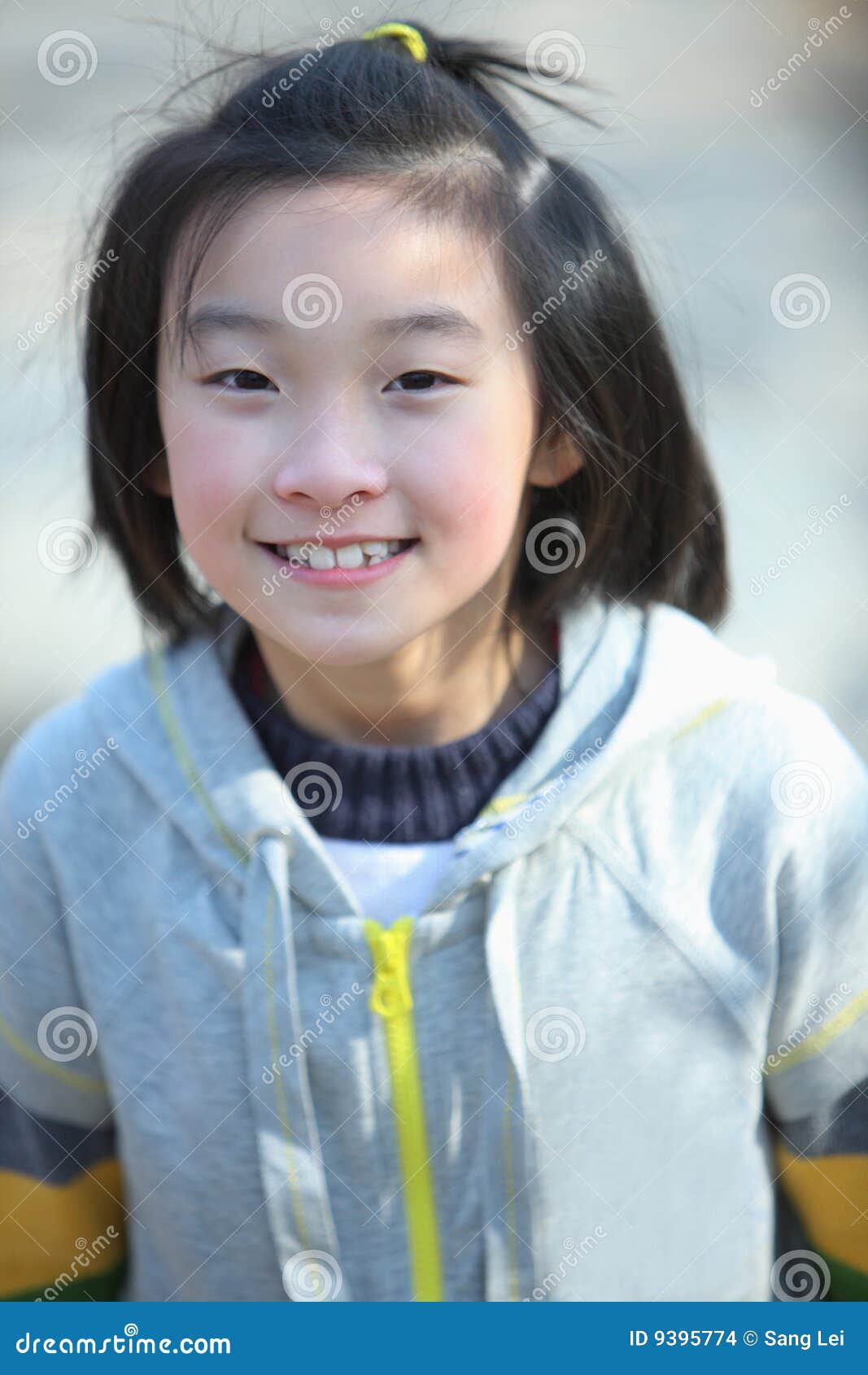 Chinese child smile stock photo. Image of long, face, asian - 9395774