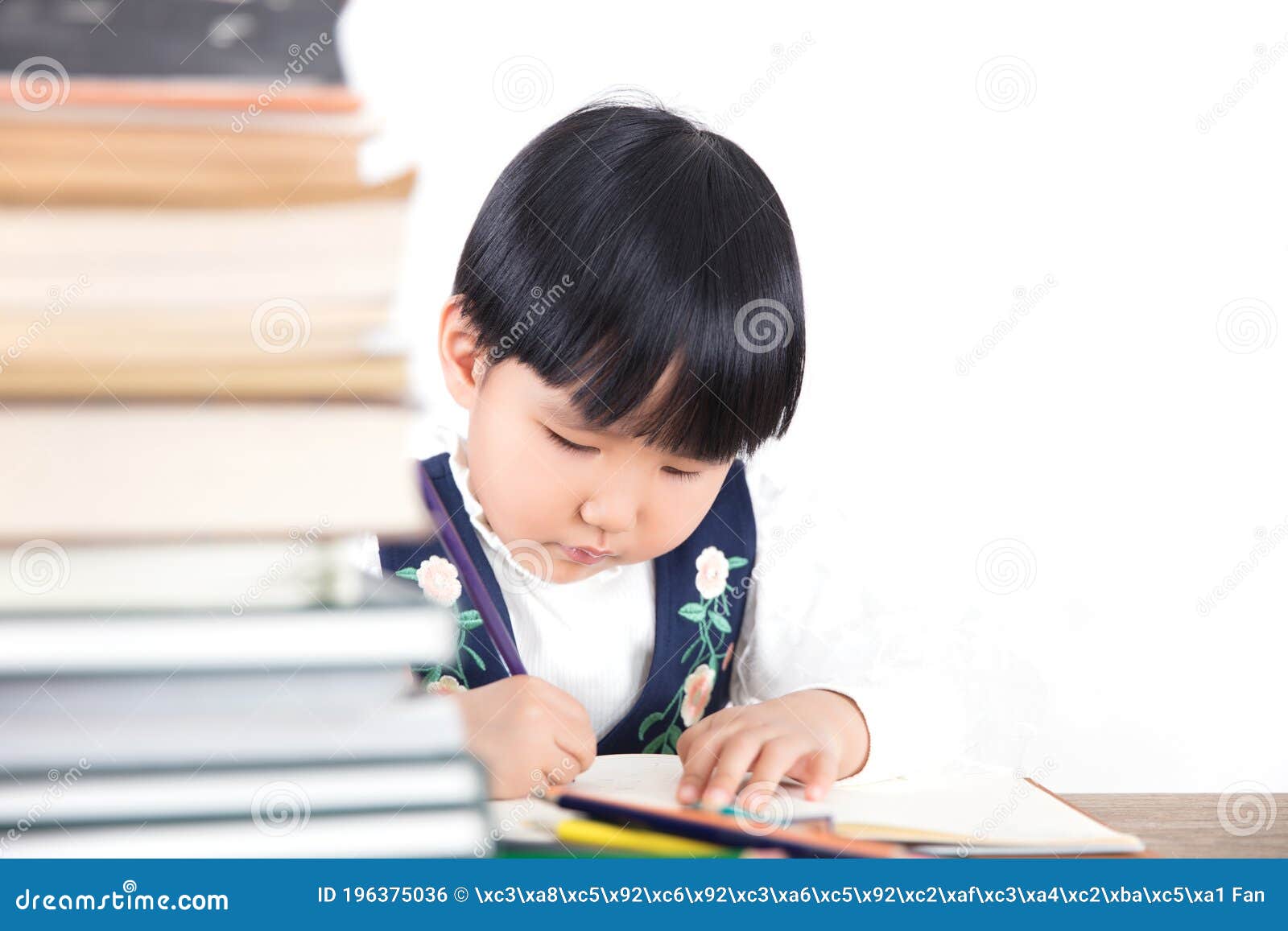 Chinese Children are Learning Indoors Stock Photo - Image of educate ...