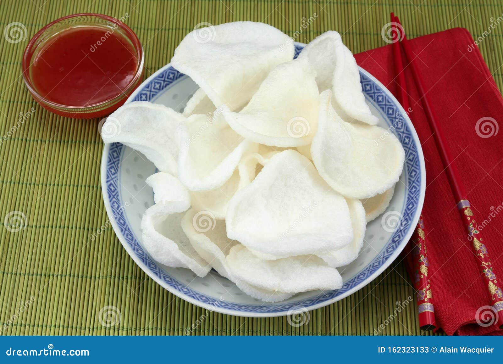Chinese chips stock image. Image of delicious, shrimp - 162323133
