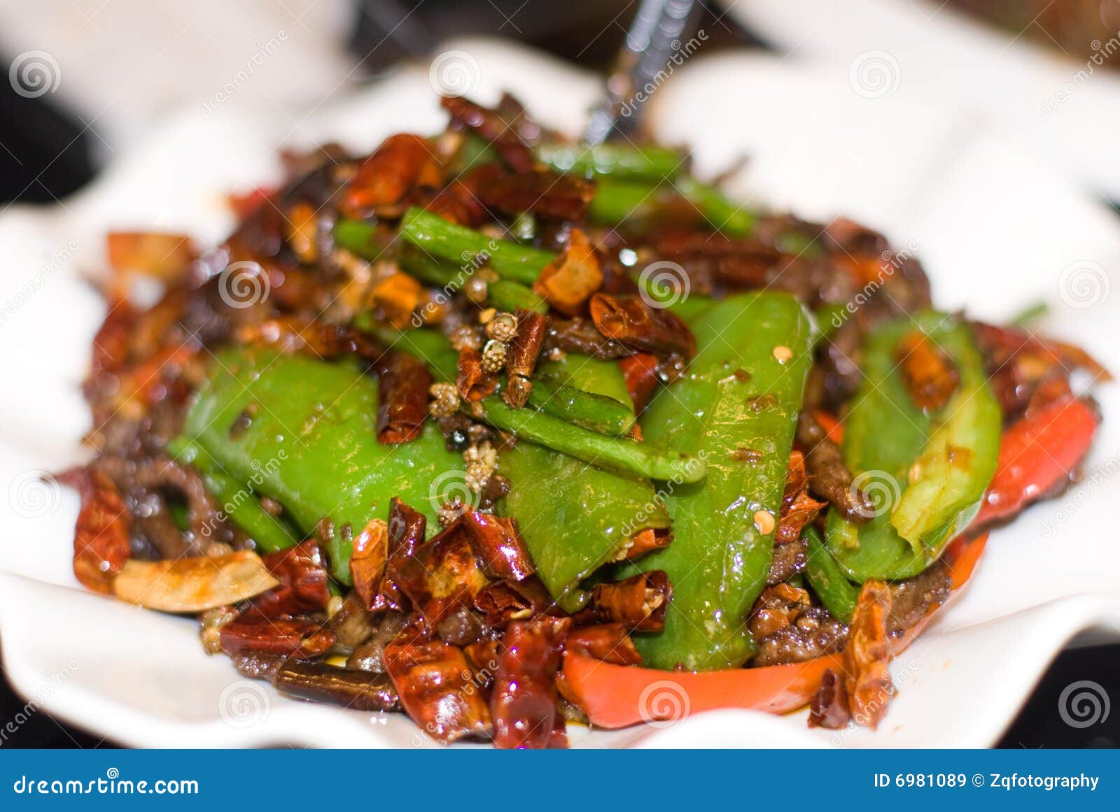Chinese Chuan Dish stock image. Image of dinner, cooked - 6981089
