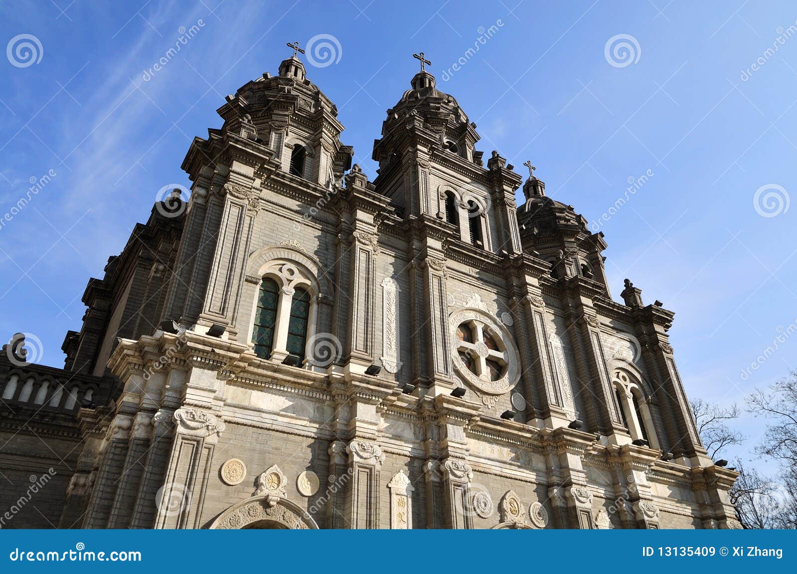 Chinese church stock image. Image of catholicism, beliefs - 13135409