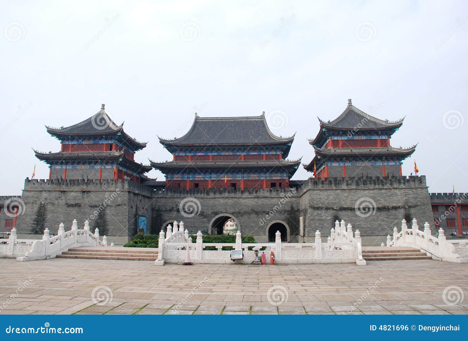 Chinese City Gate stock photo. Image of chinese, building - 4821696