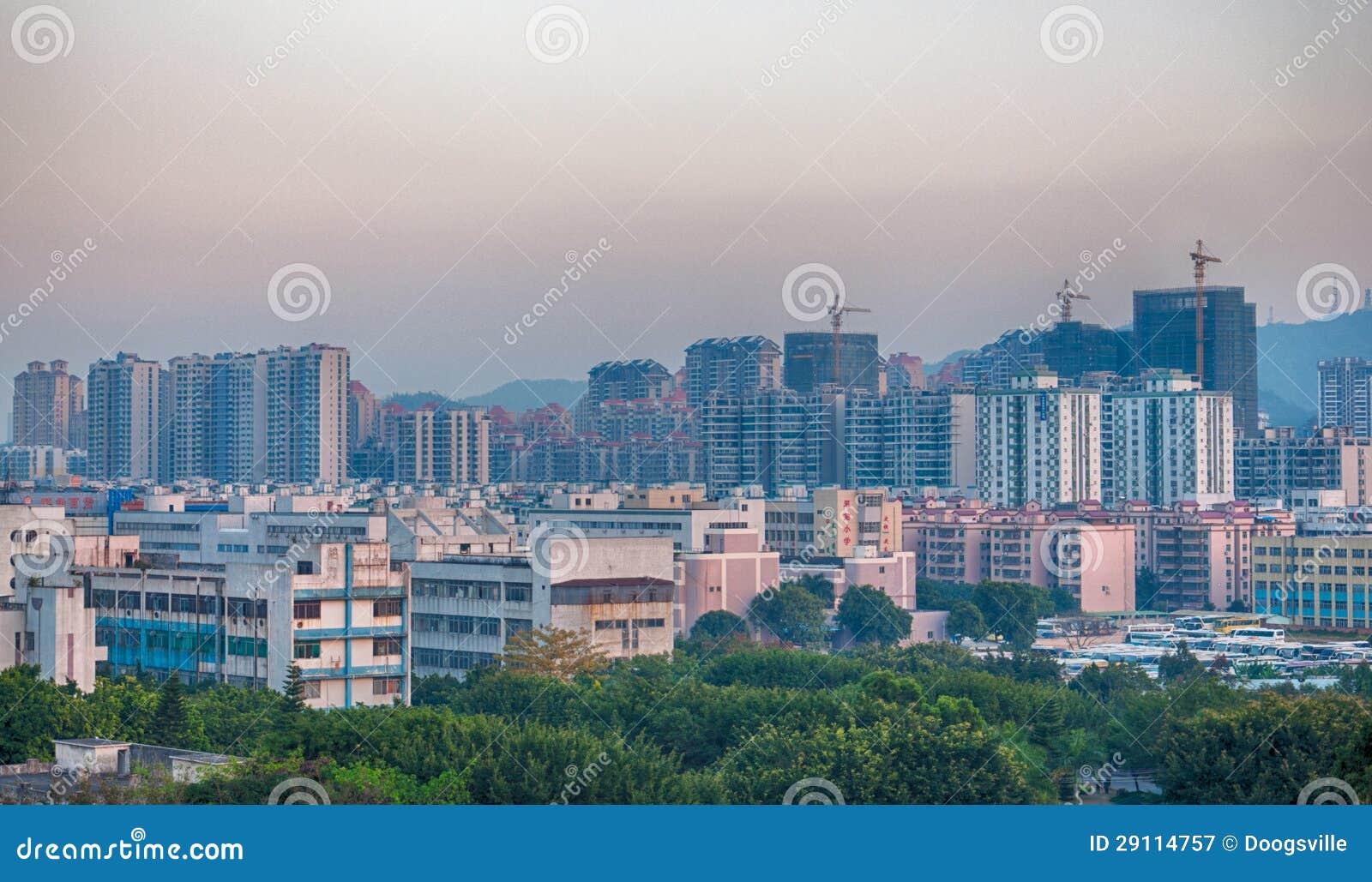 Chinese Cityscape Old and New Editorial Photography - Image of zhuhai ...