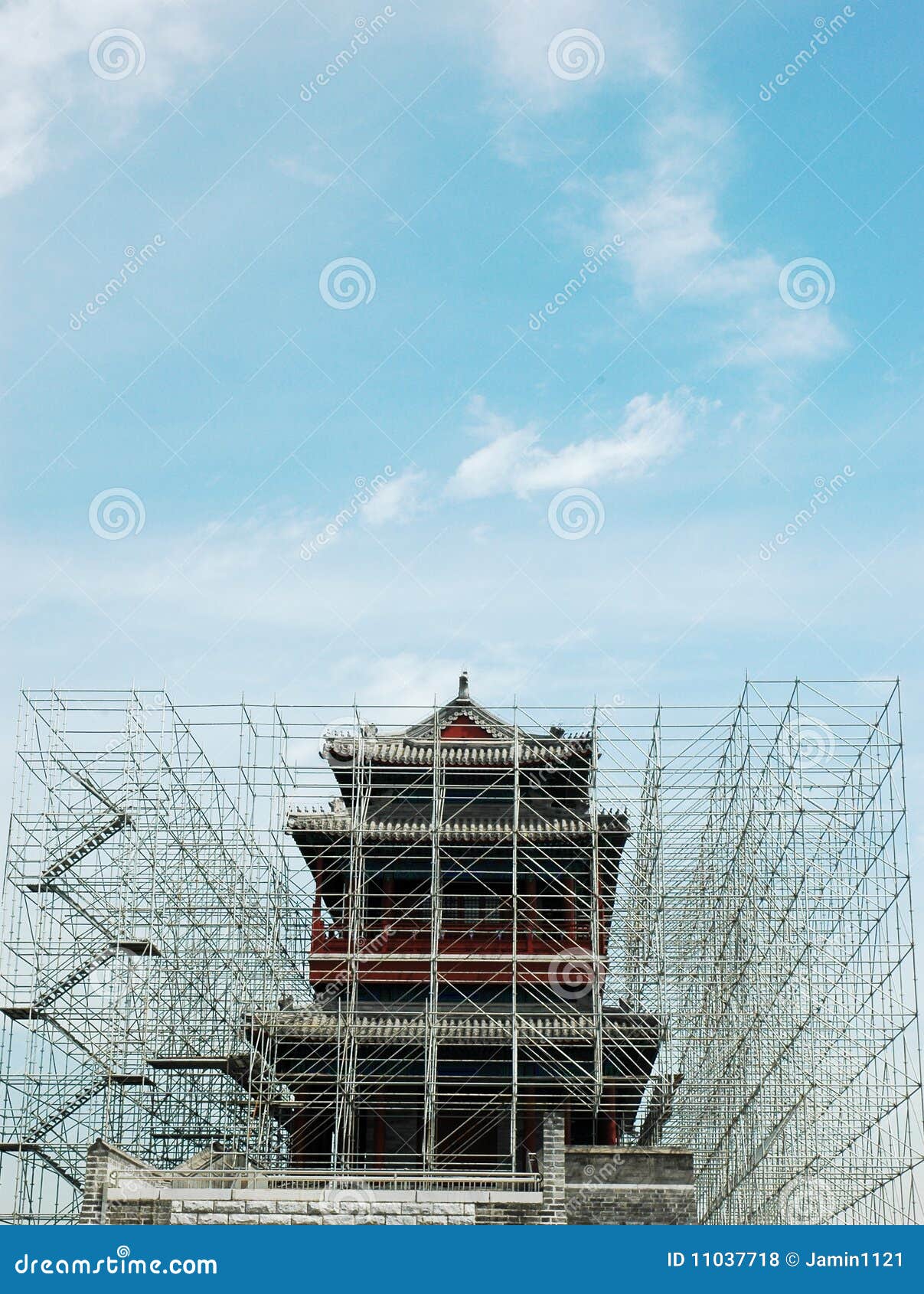 Chinese classic building stock photo. Image of tradition - 11037718