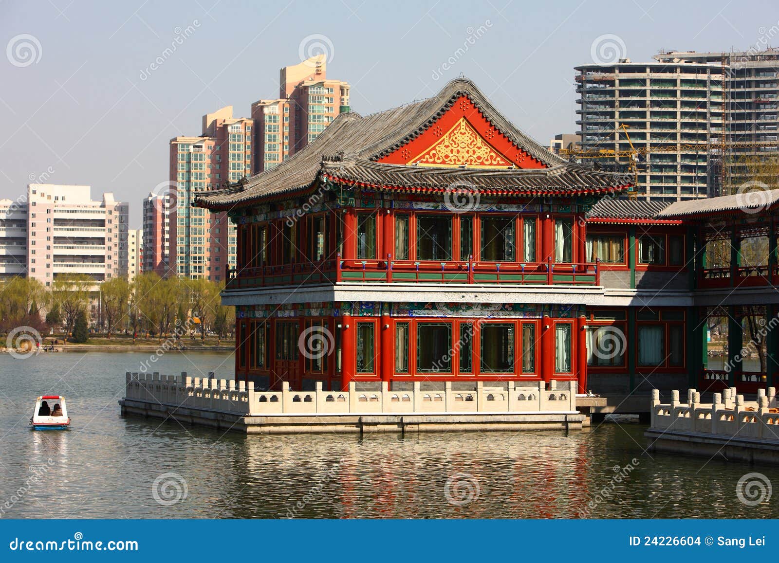 Chinese classic buildings stock photo. Image of arts - 24226604