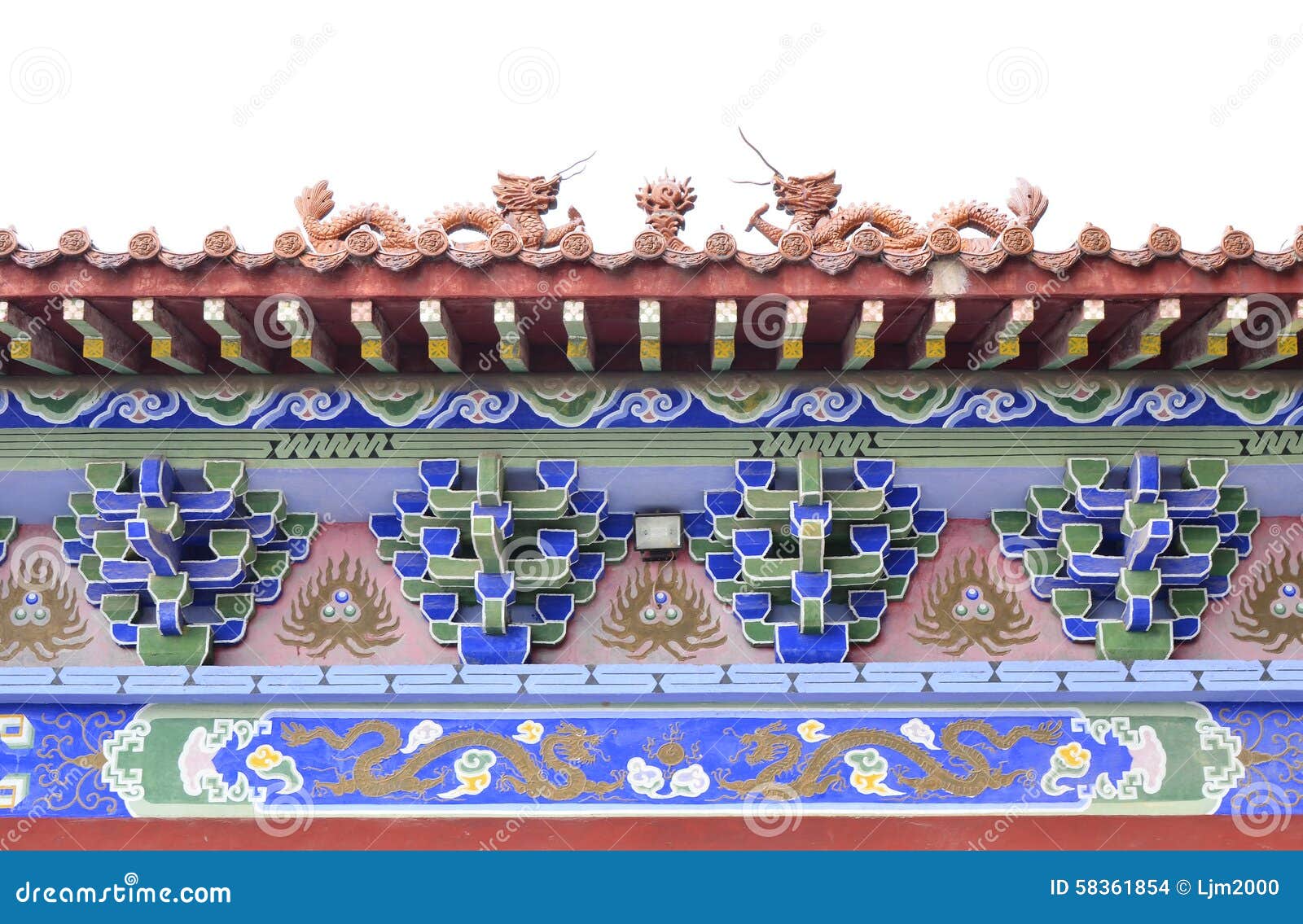 Chinese Classical Architecture Structure Stock Photo - Image of ...