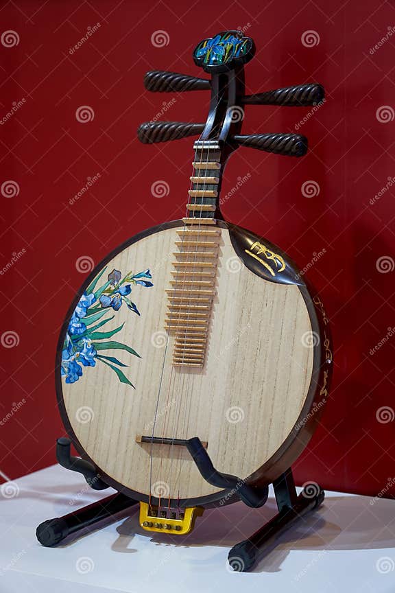 Chinese Classical Traditional Stringed Instruments Stock Image - Image ...