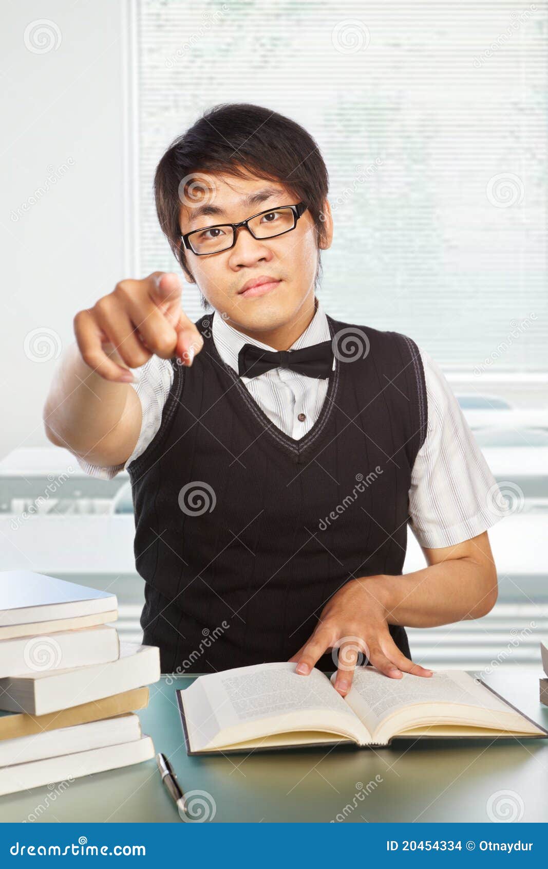 Chinese College Male Student Stock Photo - Image of glasses, chinese ...