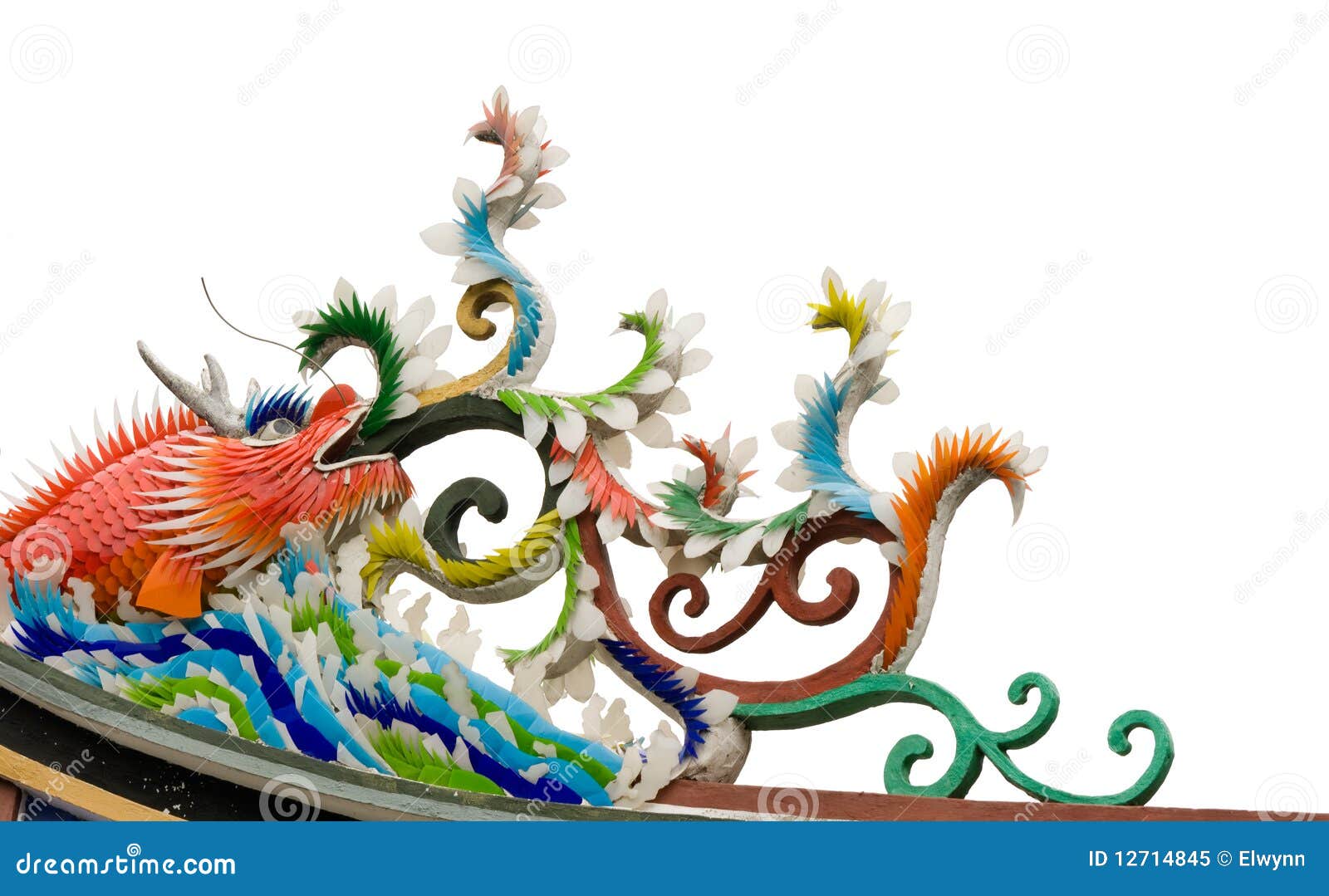 Chinese color monster fish stock image. Image of color - 12714845
