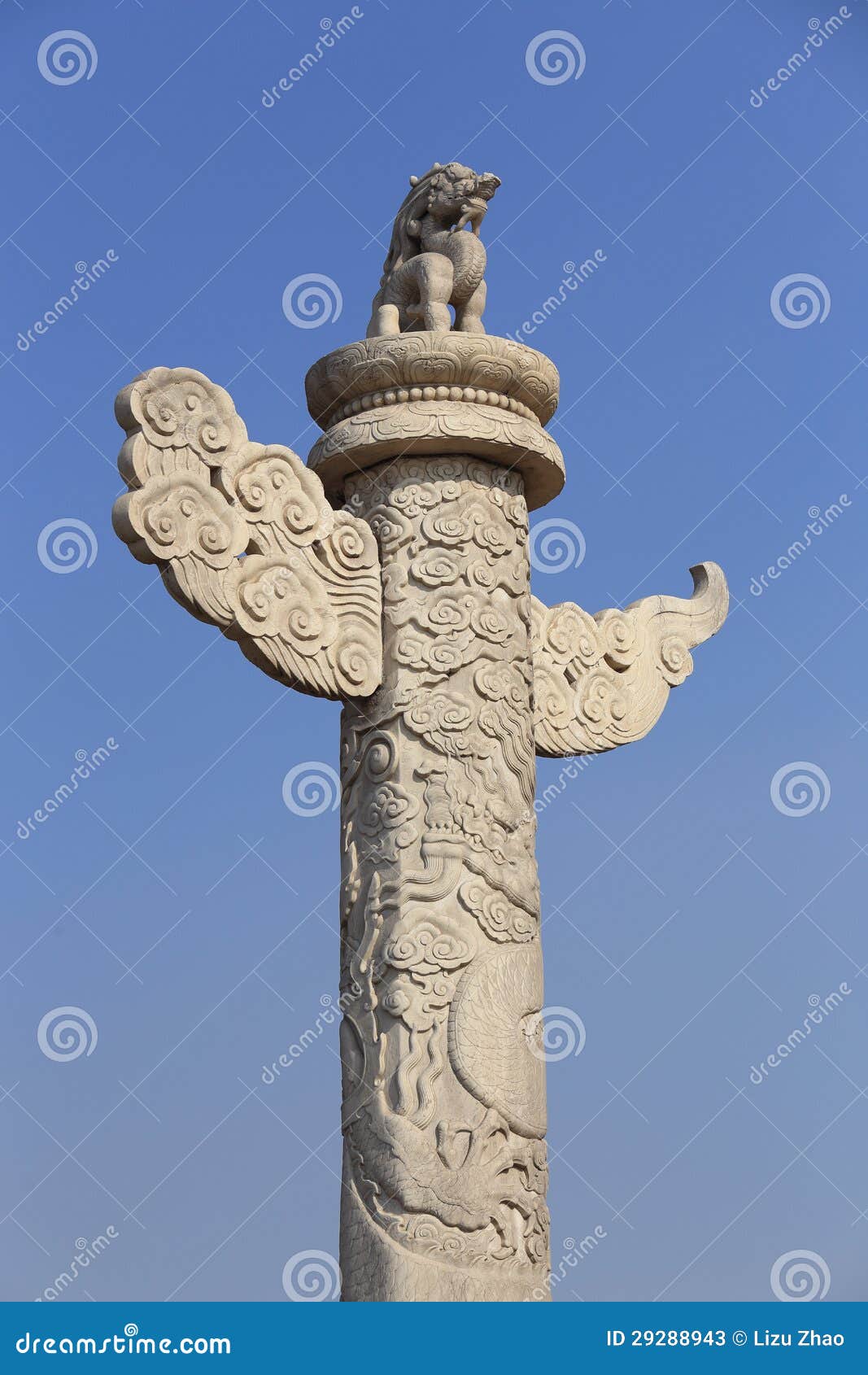 Chinese column stock image. Image of asia, heritage, gate - 29288943