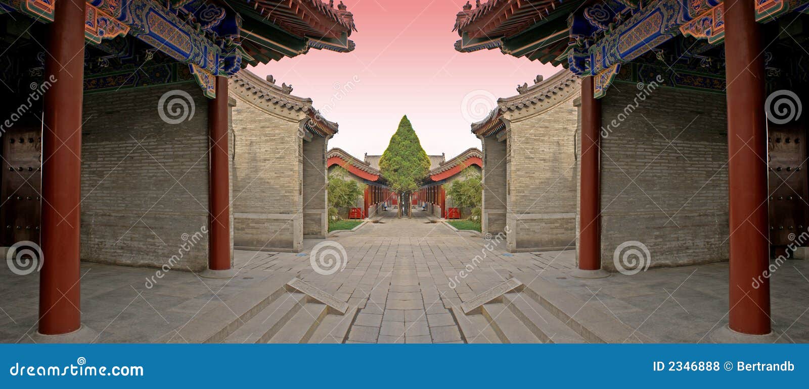 Chinese Combat Arena Royalty-Free Stock Photo | CartoonDealer.com #2346855