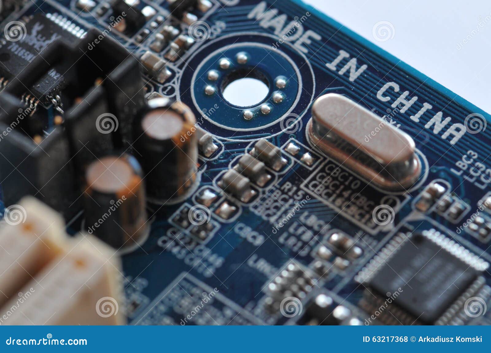 Chinese computer part stock photo. Image of board, technology - 63217368