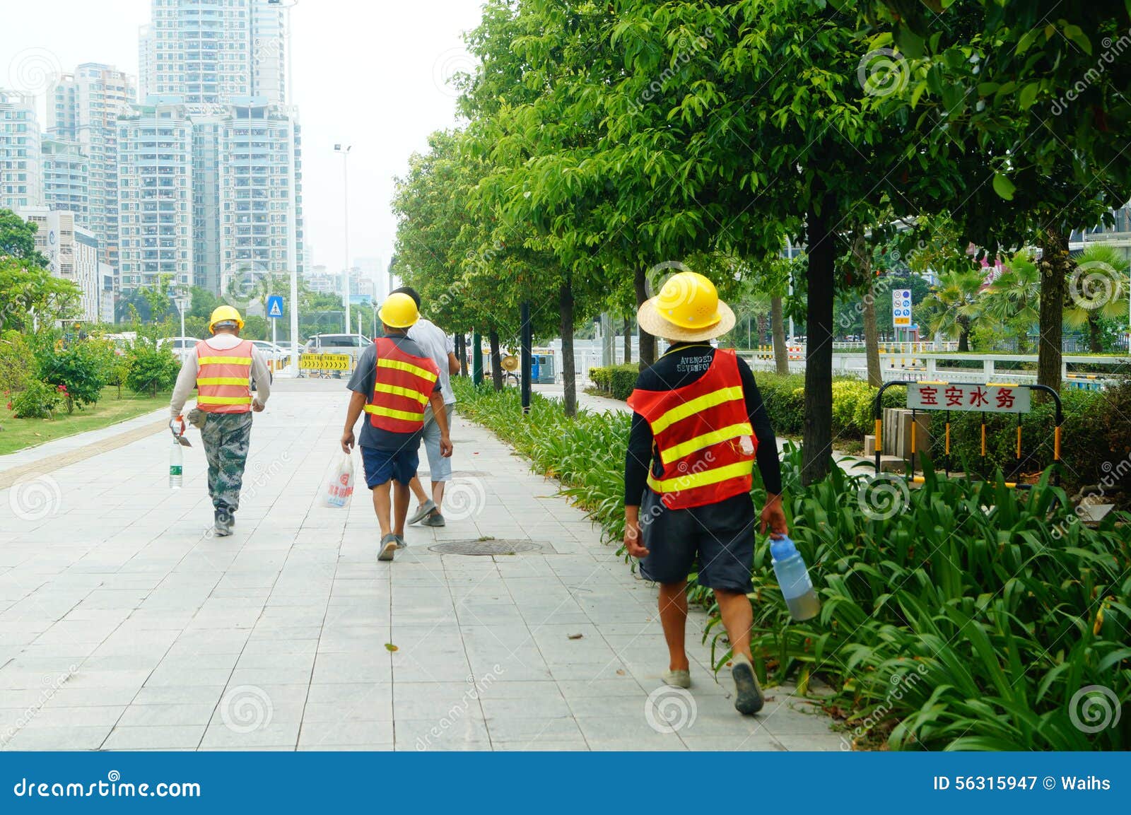 Chinese Construction Workers Editorial Photography - Image of asia ...