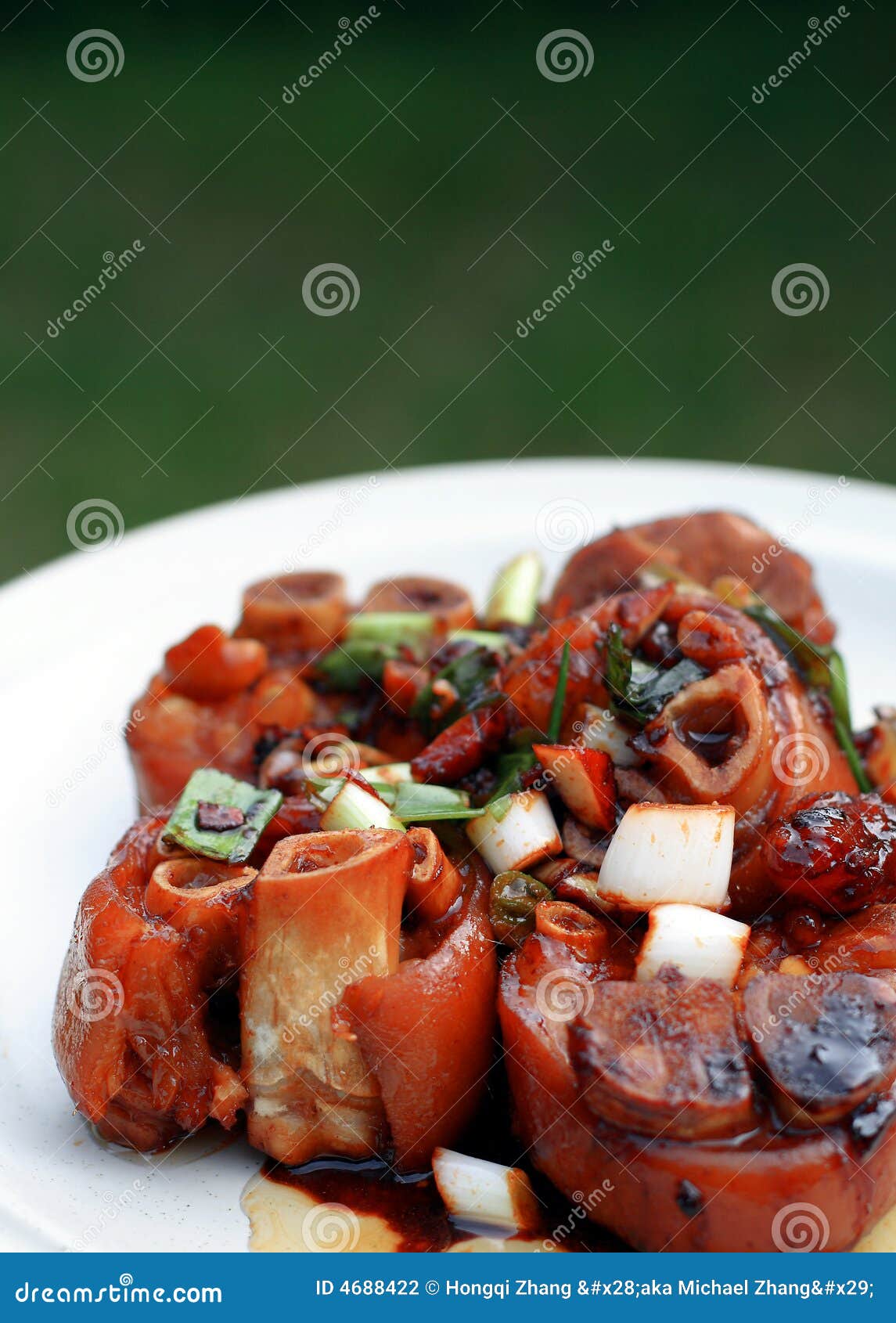 Chinese cooking pork stock photo. Image of healthy, cook - 4688422