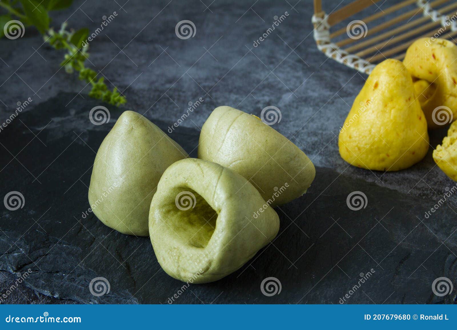Chinese Cornbread, Wotou, Steamed Ban Close Up Stock Photo - Image of ...