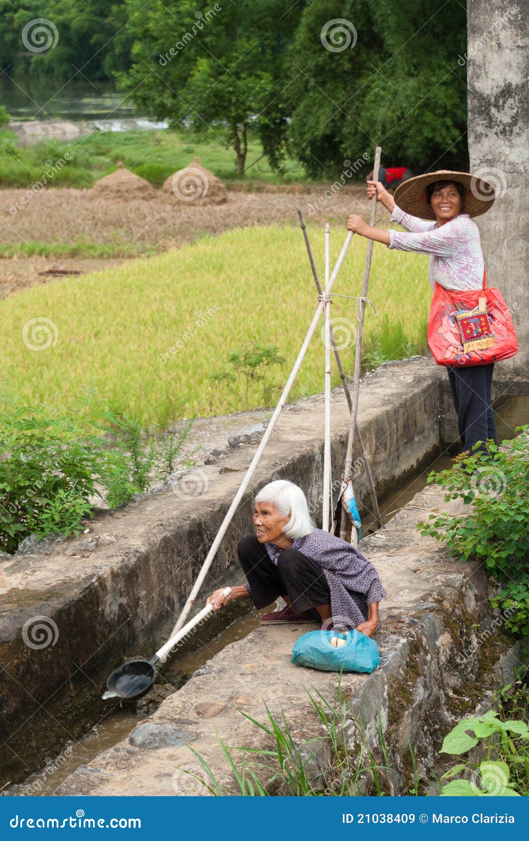 Chinese country workers editorial stock image. Image of typical - 21038409