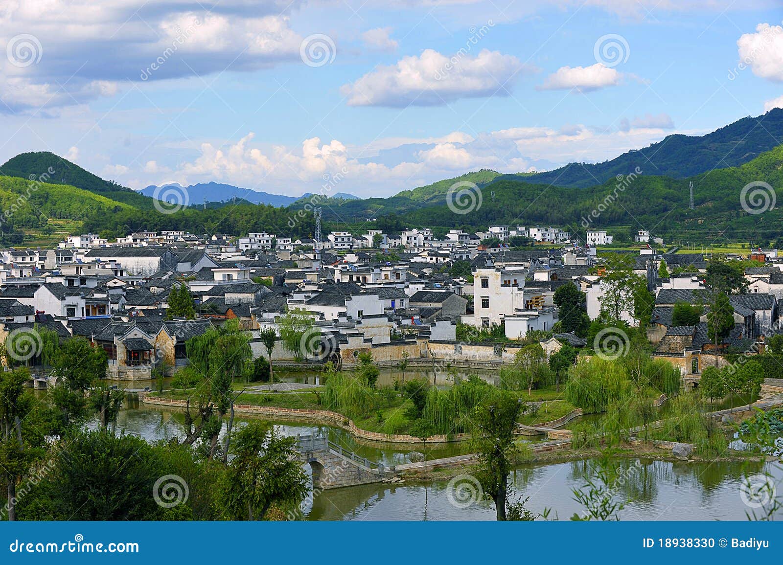 Chinese countryside stock photo. Image of historic, pretty - 18938330