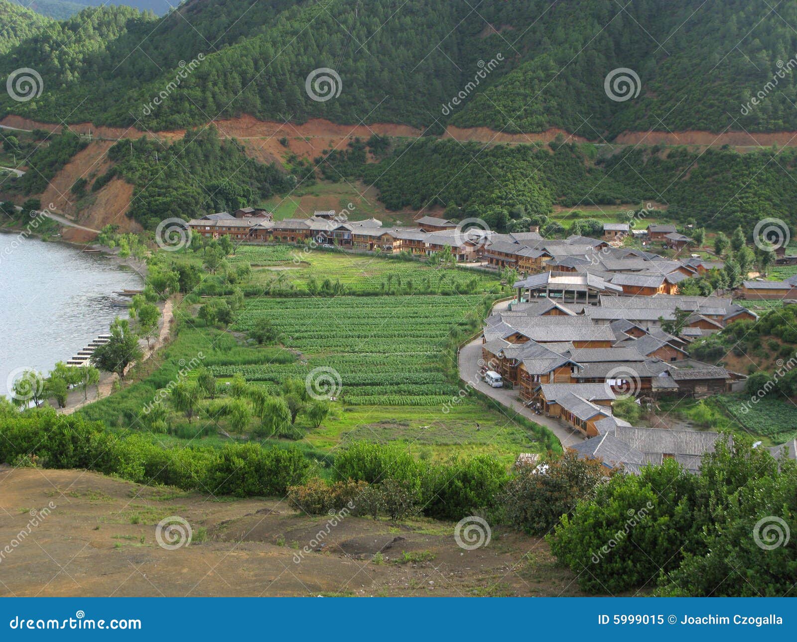 Chinese countryside stock image. Image of countryside - 5999015