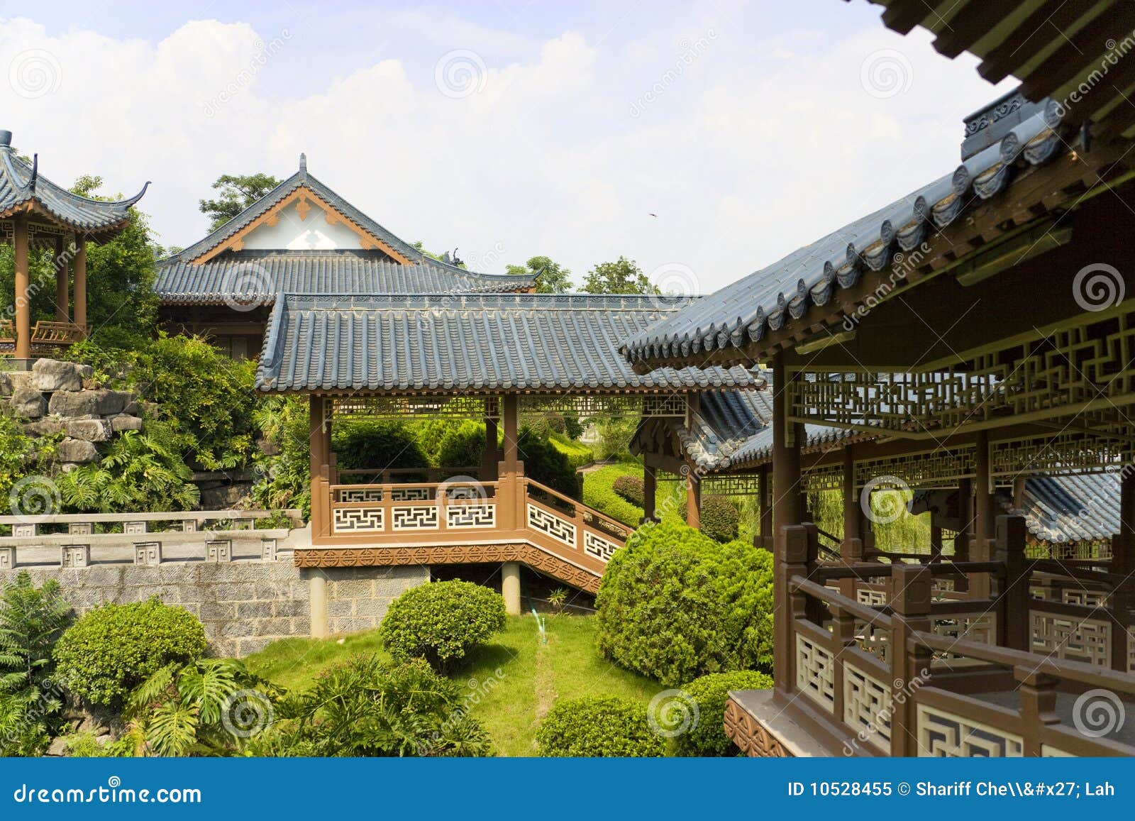 Chinese Courtyard, Guilin, China Stock Image - Image of architecture ...