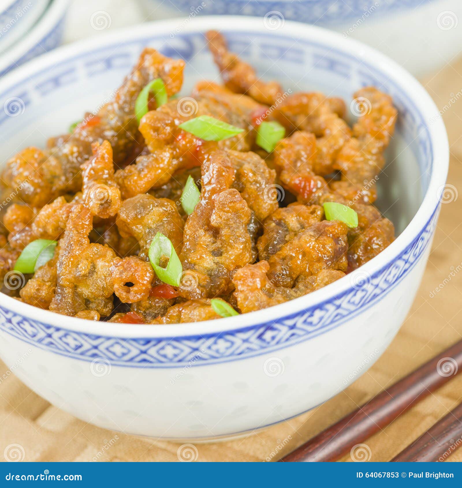 Chinese Crispy Beef stock image. Image of battered, crispy - 64067853