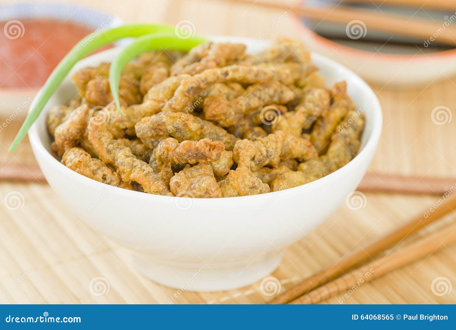 Chinese Crispy Beef stock image. Image of fillet, chicken - 64068565