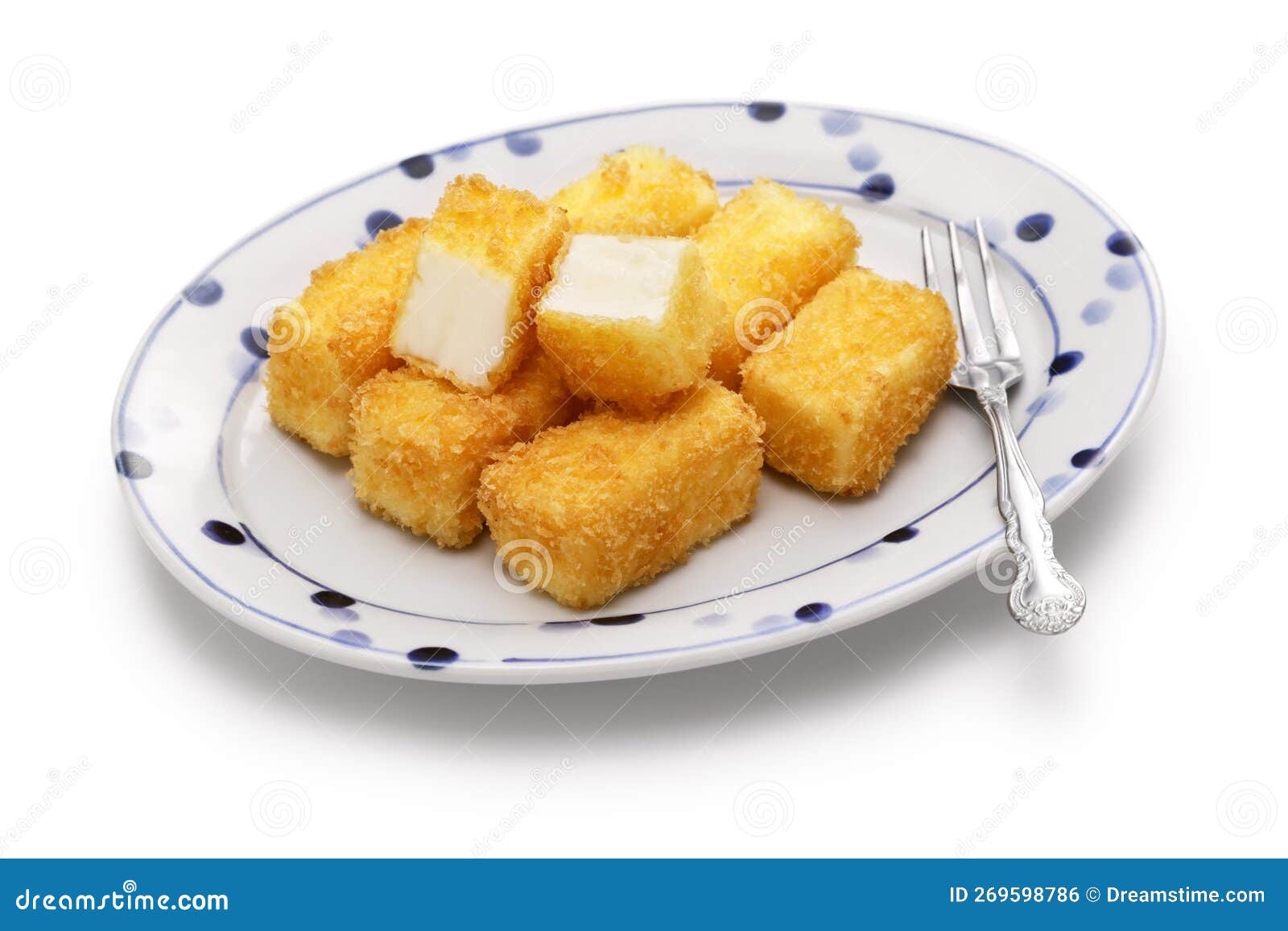 Chinese crispy fried milk stock photo. Image of fried - 269598786