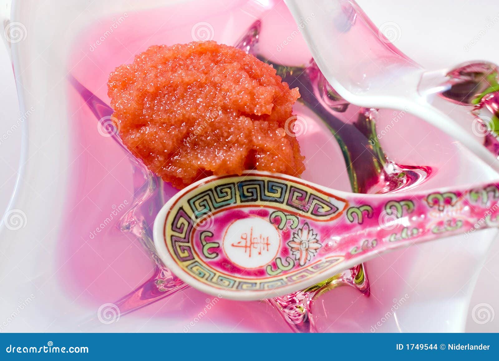 Chinese cuisine - caviar stock photo. Image of crystal - 1749544