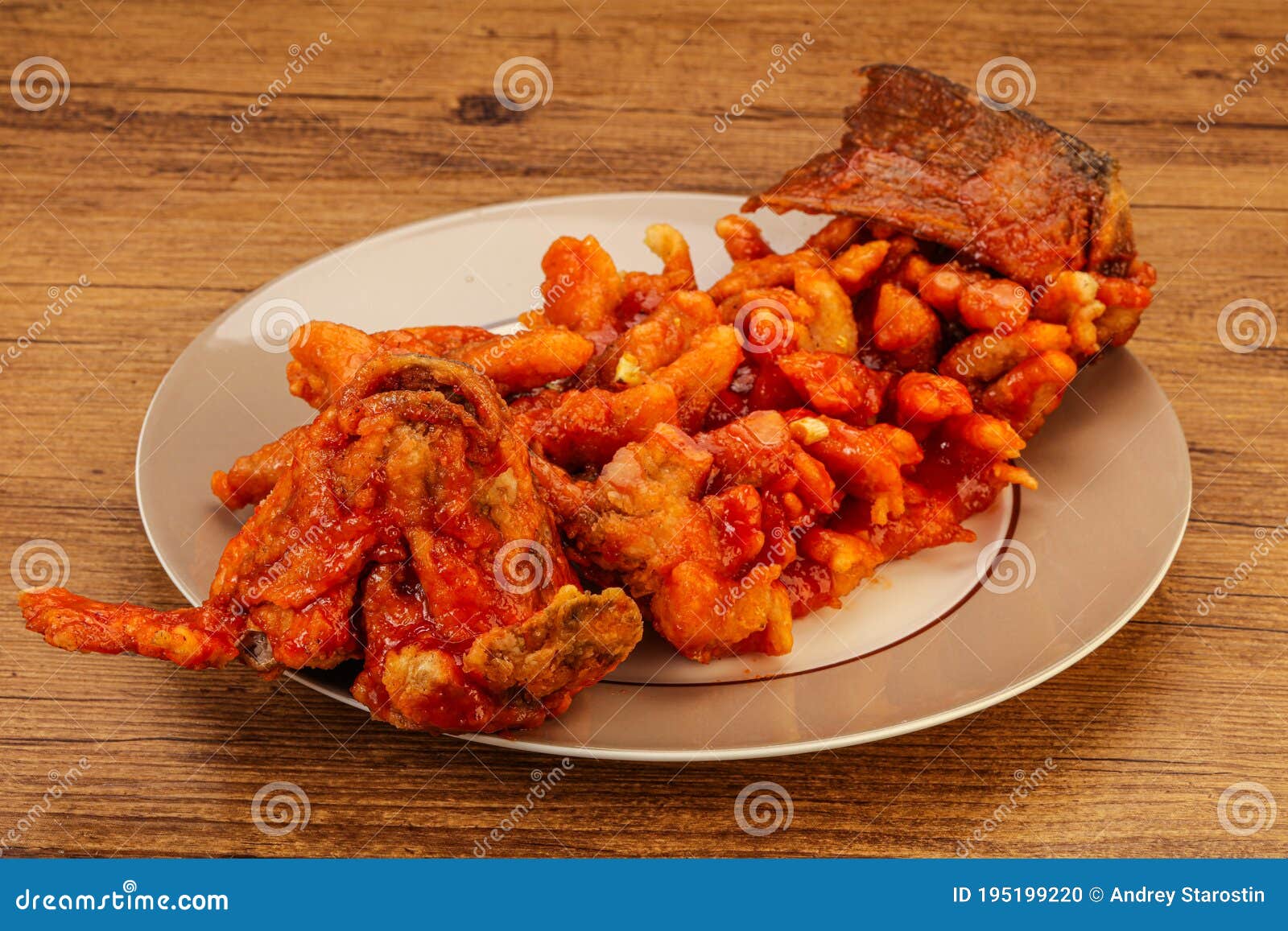 Chinese Cuisine Squirrel Fish with Sauce Stock Photo - Image of shaped ...