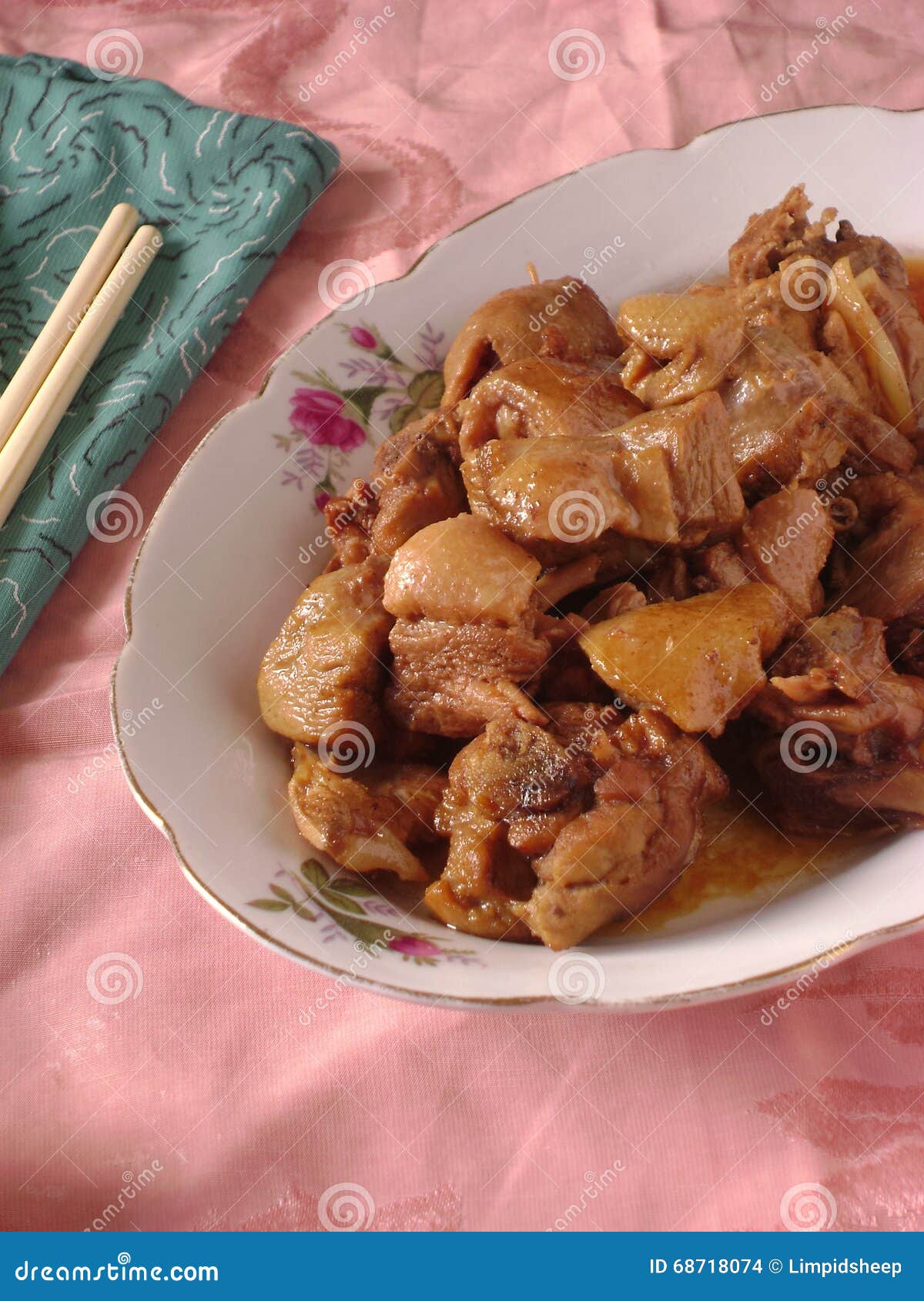 Chinese Cuisine Stewed Mutton Stock Photo - Image of gourmet, dish ...