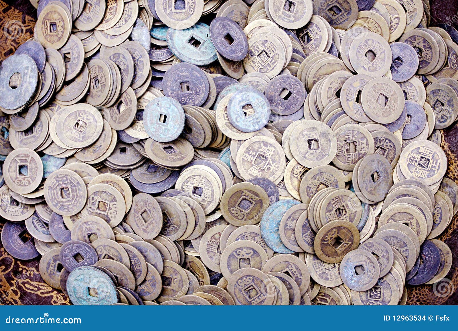 Chinese Currency from Ancient China Stock Photo - Image of culture ...