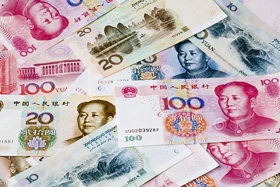 Chinese currency notes stock image. Image of china, note - 8912113