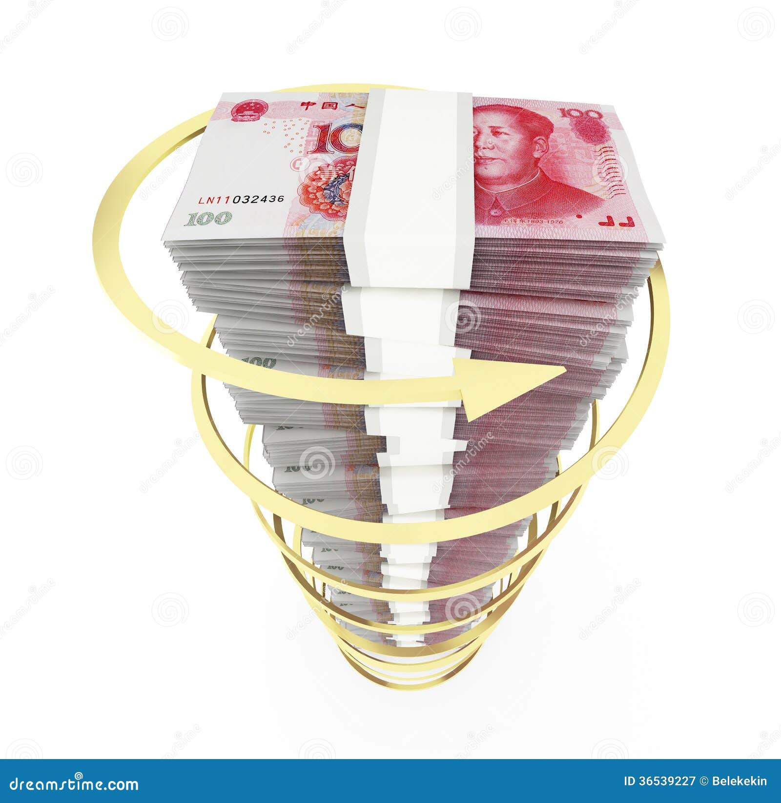 3D Chinese Yan Currency Symbol Of China Vector Illustration ...