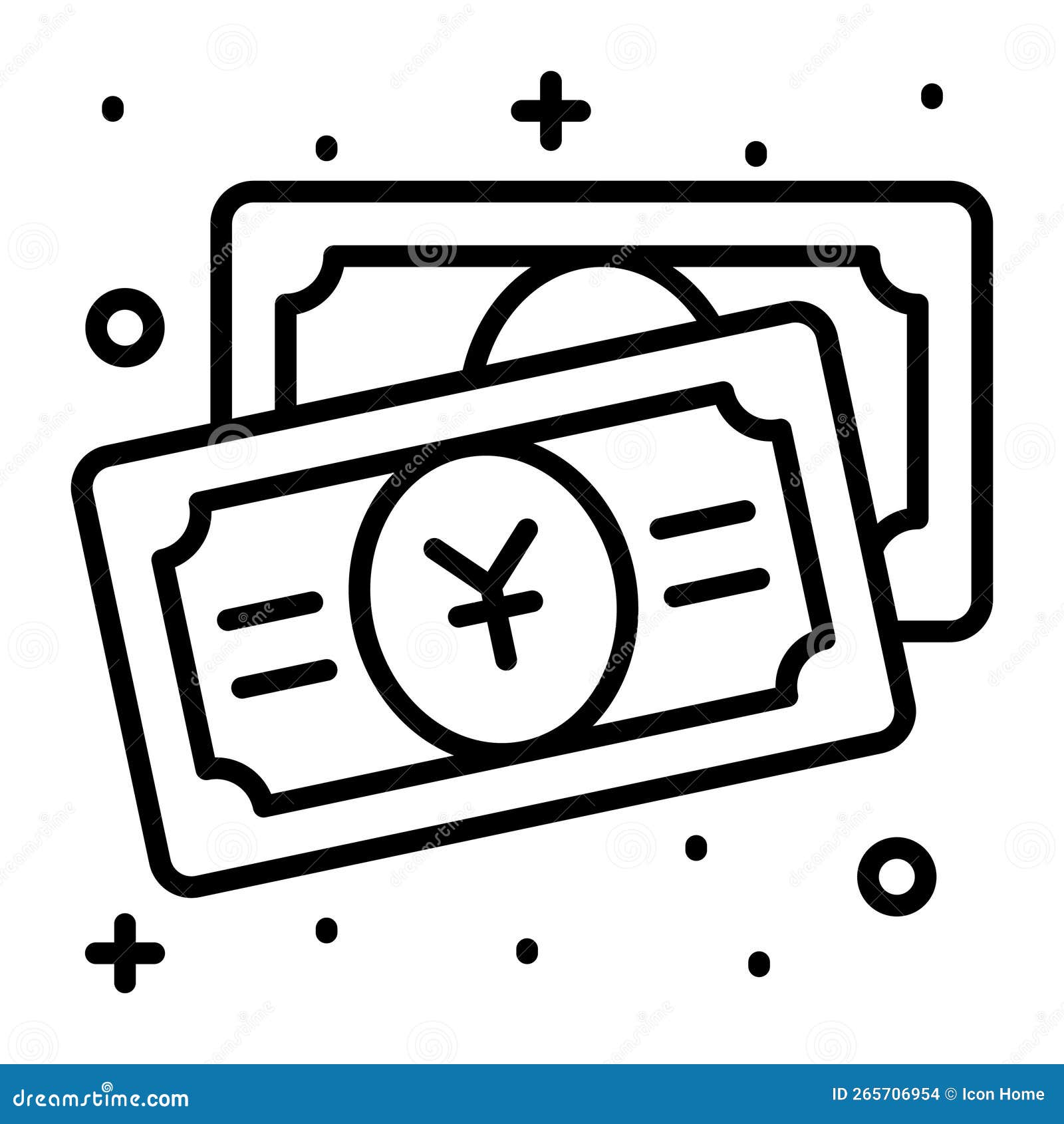 Chinese Currency Vector Design in Modern Style Stock Vector ...