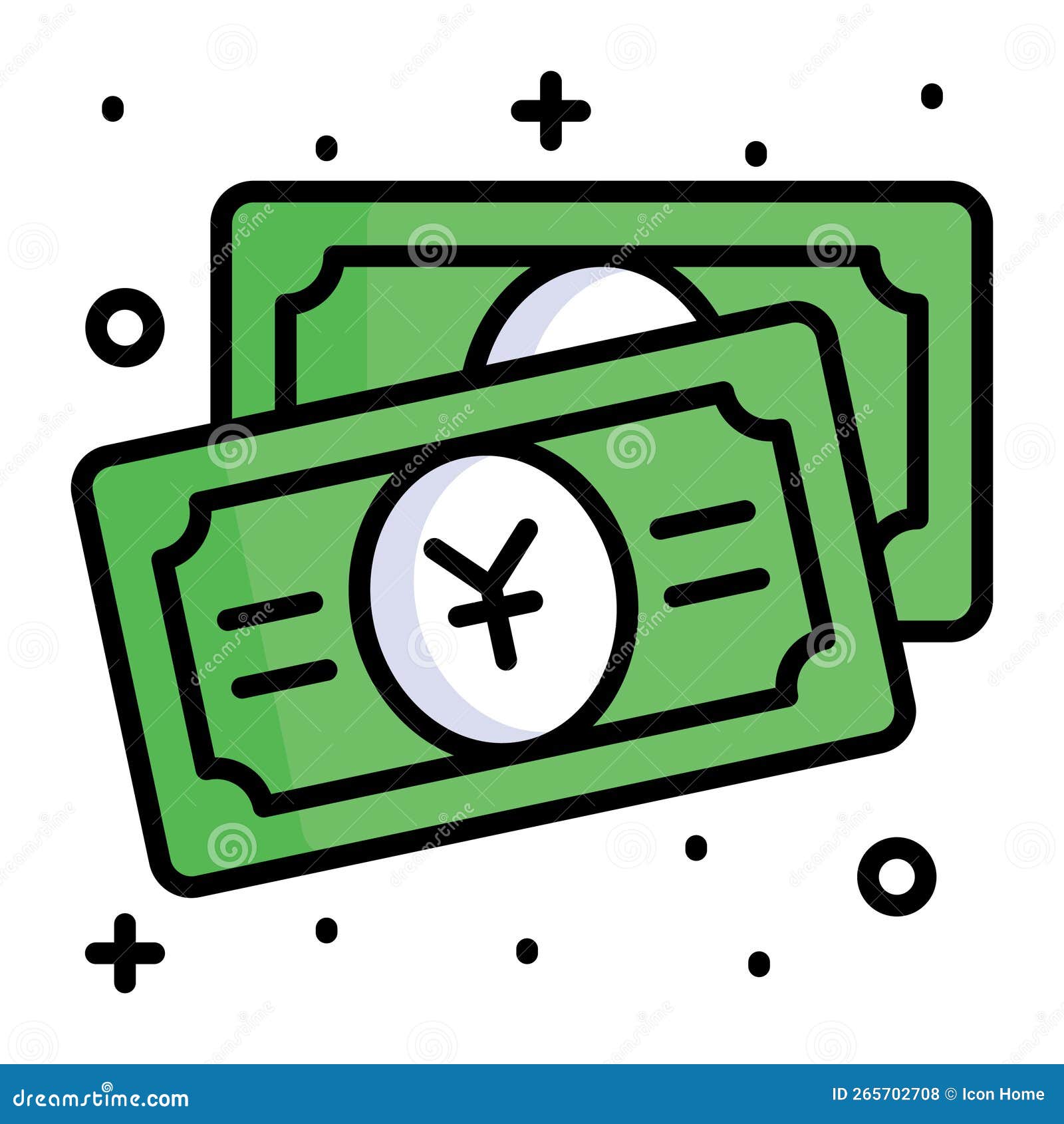 Chinese Currency Vector Design in Modern Style Stock Vector ...