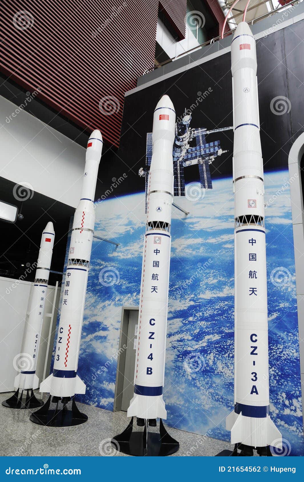 Chinese Cz Series Space Rockets Model Editorial Photography - Image of ...