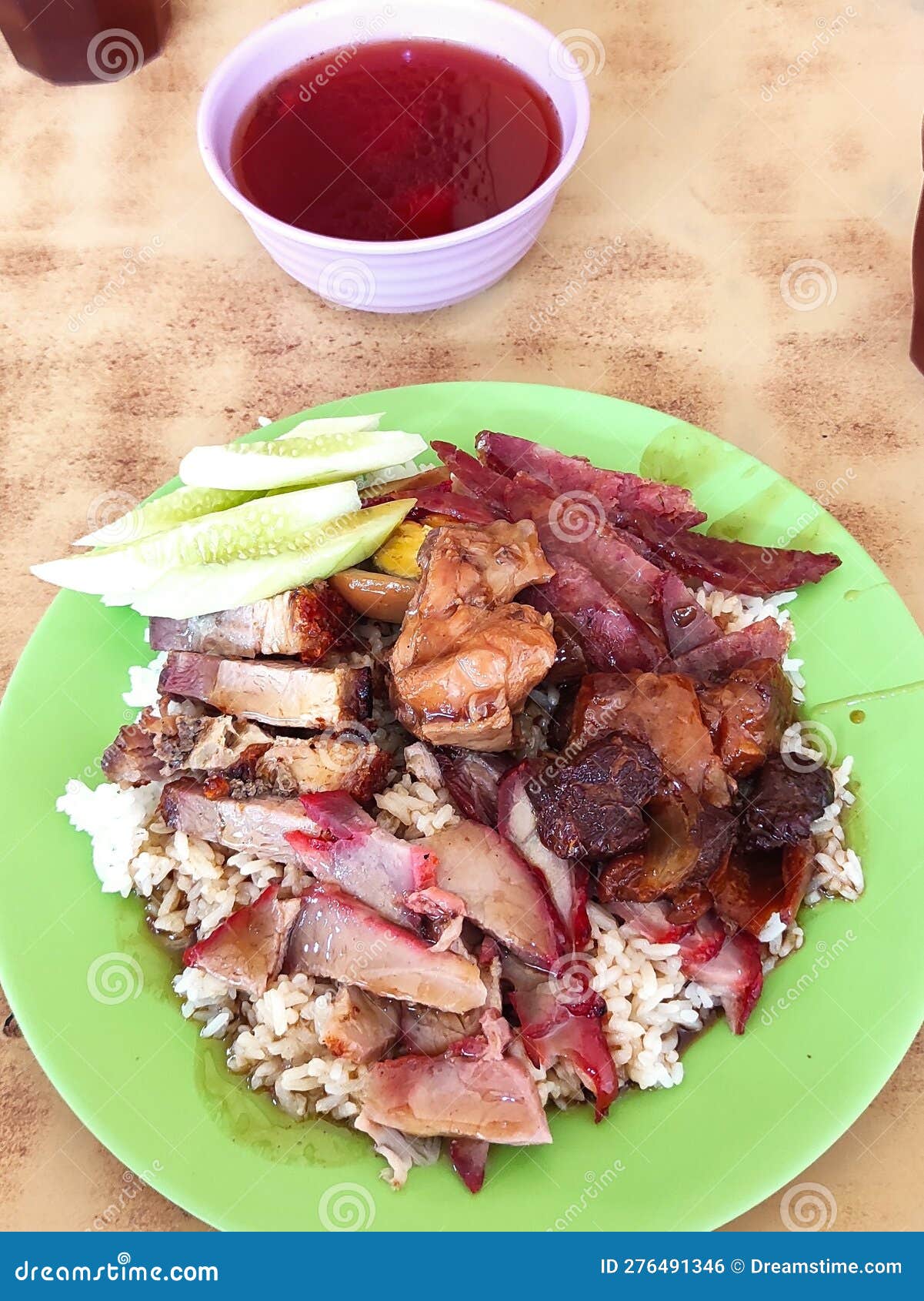 Chinese Delicious Mixed Up Rice Stock Photo - Image of food, chinese ...